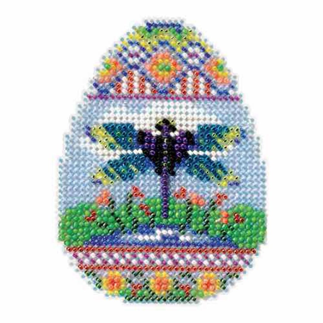 Dragonfly Egg Kit: Mill Hill Spring Bouquet Beaded Beading Counted ...