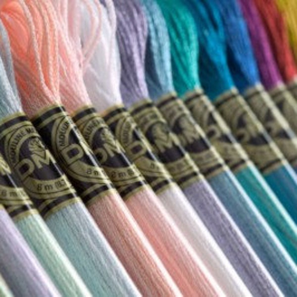 Dmc Metallic Floss - Etsy