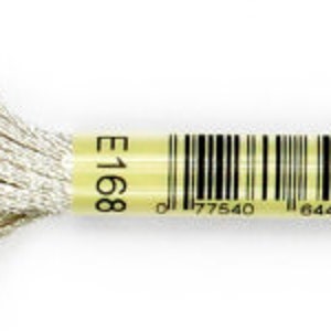 DMC Light Effects Metallic Floss Six Strands Skeins Threads Art. 317W ...