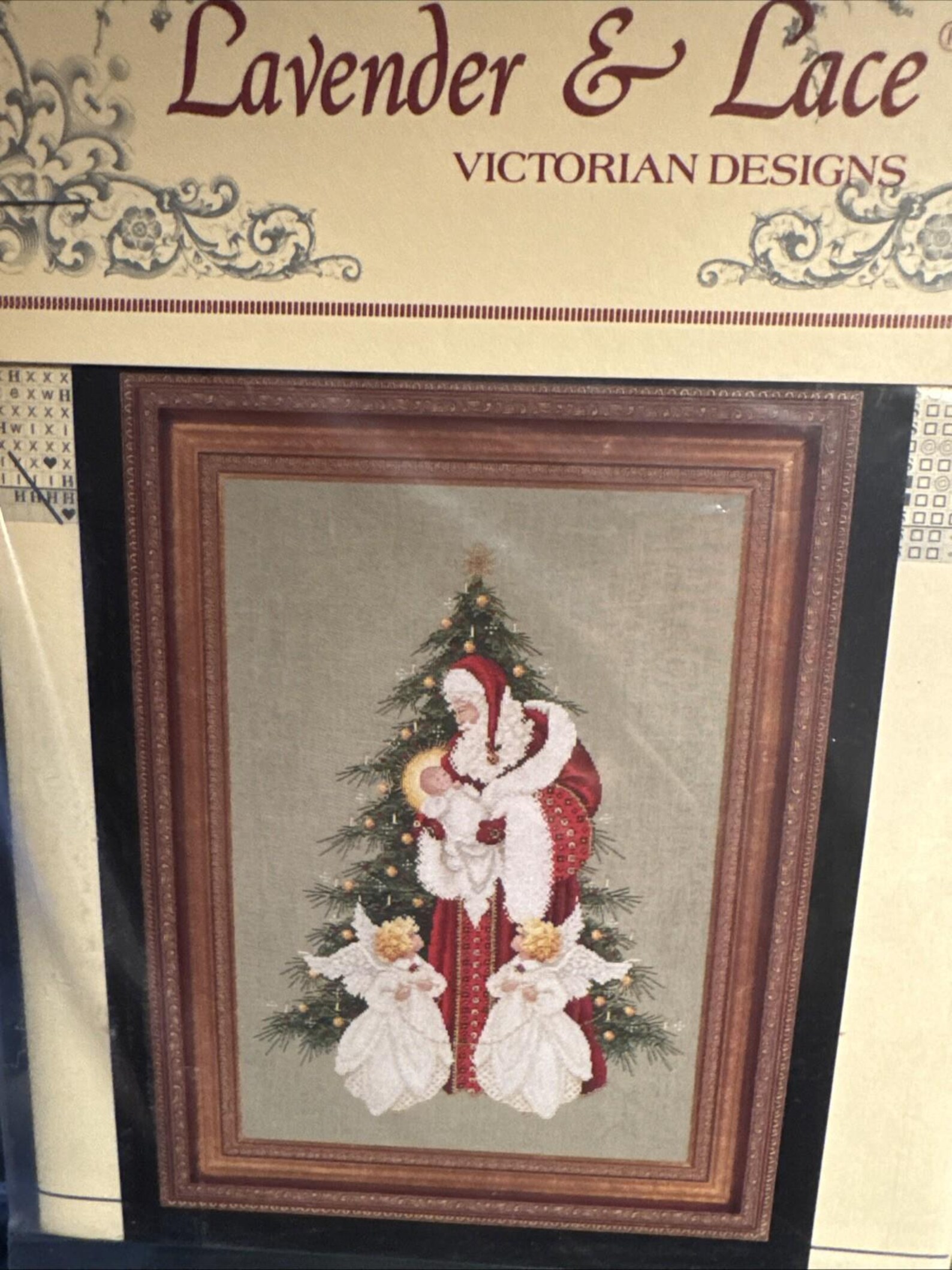 Song of Christmas Counted Cross Stitch Pattern: Lavender & Lace Marilyn ...