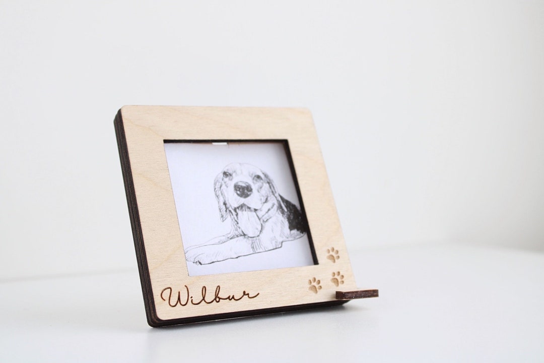 Pet Picture Frame, Dog Picture Frame, Pet Memorial Picture Frame ...