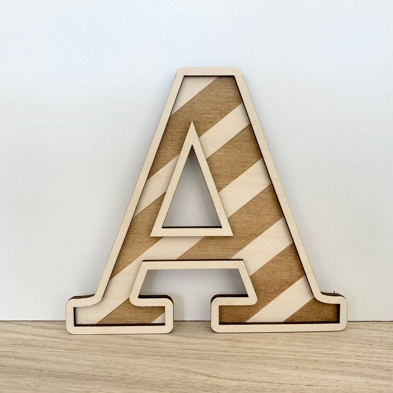 Large Wooden Letter - Etsy