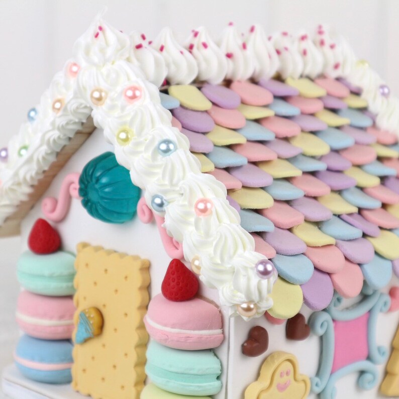 Xmas Fake Gingerbread House the Macaron&jello House - Etsy