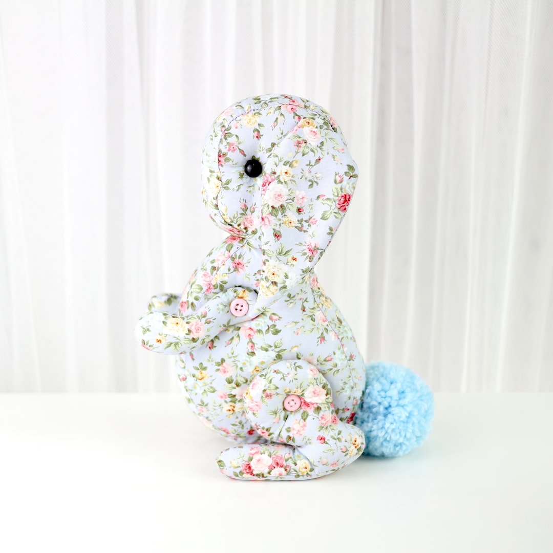 Blue Easter Bunny Plushie. Stuffed Bunny.bluebell Fabric Doll. Bunny ...