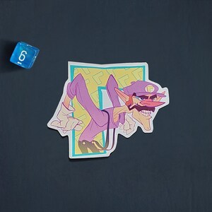 Waluigi - Die-cut Vinyl Sticker - Etsy