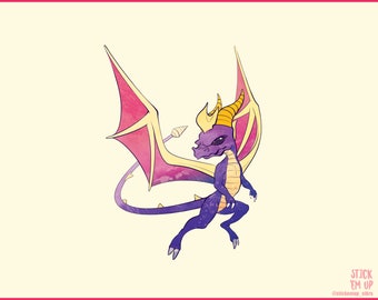 Spyro Sticker - Etsy