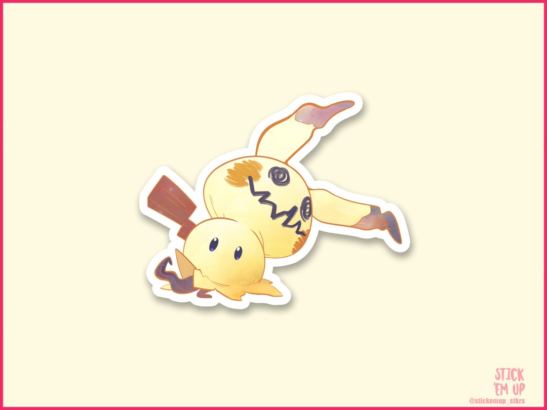 Pokémon - Mimikyu - Die-cut Vinyl Sticker - Etsy