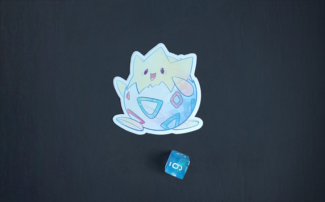 Pokémon - Togepi - Die-cut Vinyl Stickers - Etsy
