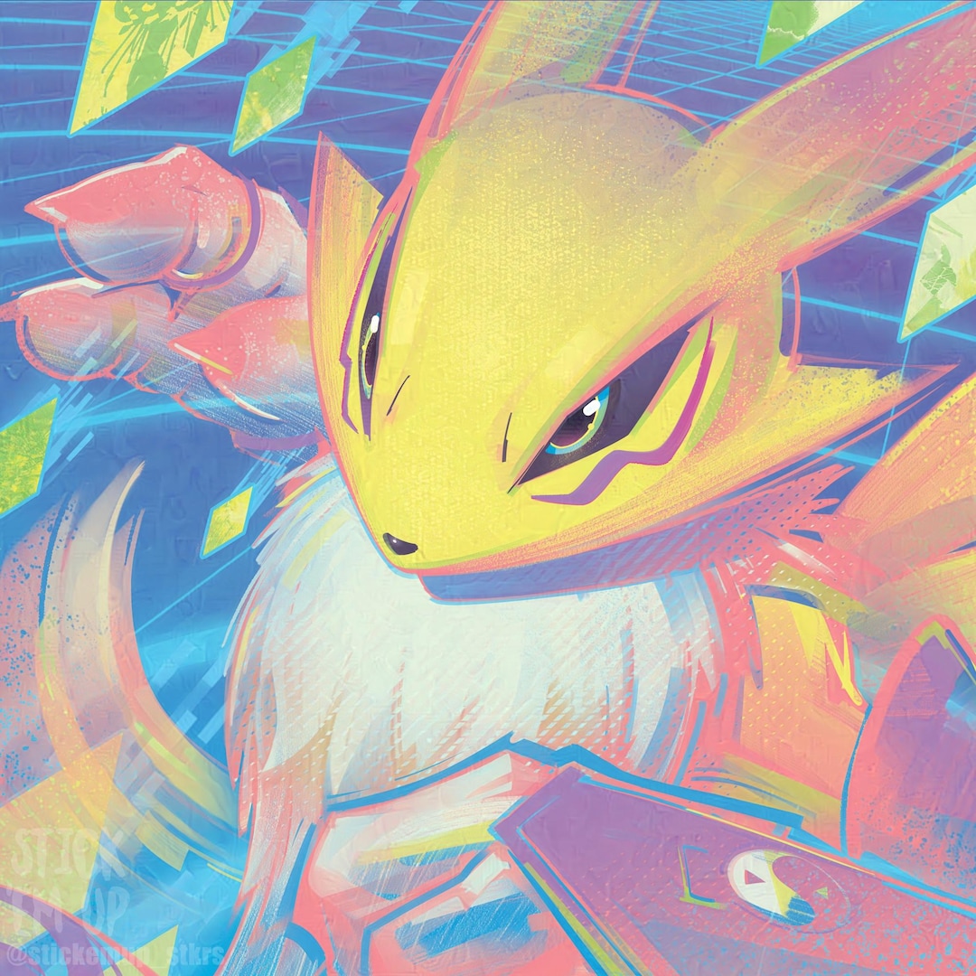 Digimon - Renamon Poster/print - Etsy
