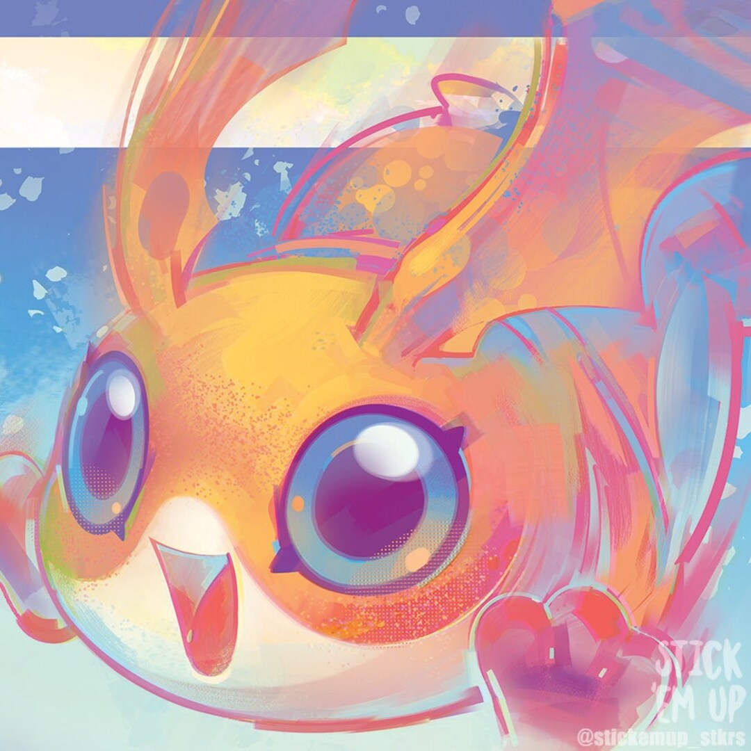 Digimon - Patamon Poster/print - Etsy