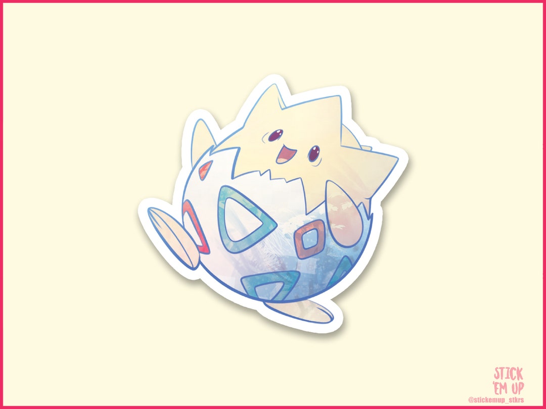 Pokémon Togepi Die-cut Vinyl Stickers - Etsy