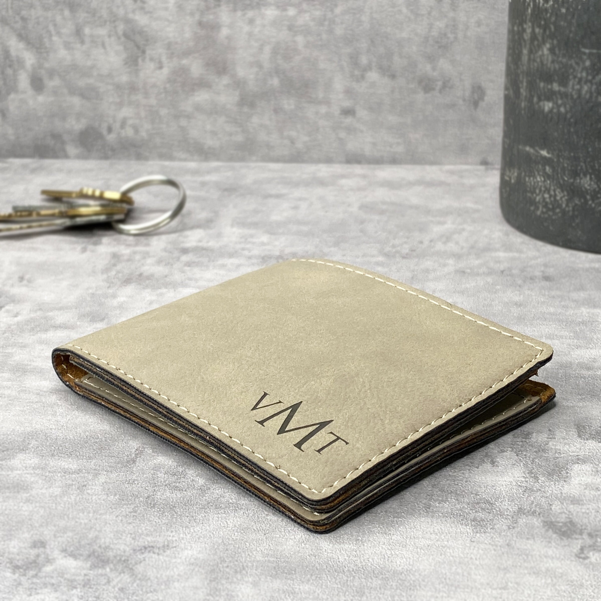 Personalized Wallet Engraved Leather Wallet Gift for Him - Etsy