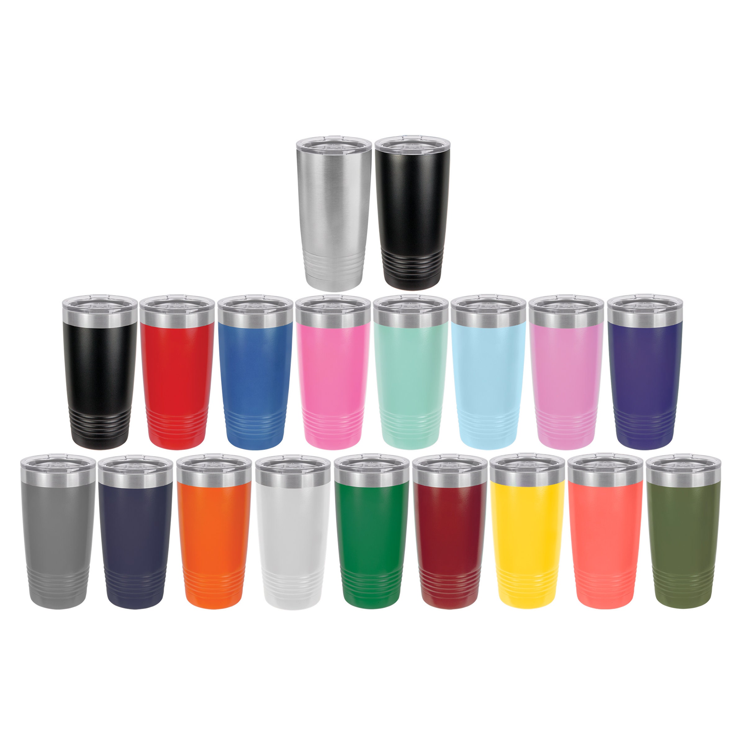Custom Personalized Monogram Full Color Printed Tumblers UV Printed ...