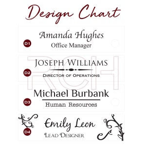 Engraved Desk Name Plate, Personalized Name Plate / Laser Engraved ...