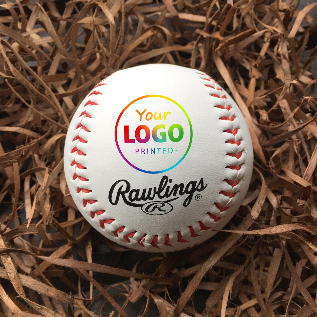 Personalized Baseball With Logo or Image, Custom Logo Baseball / Full ...