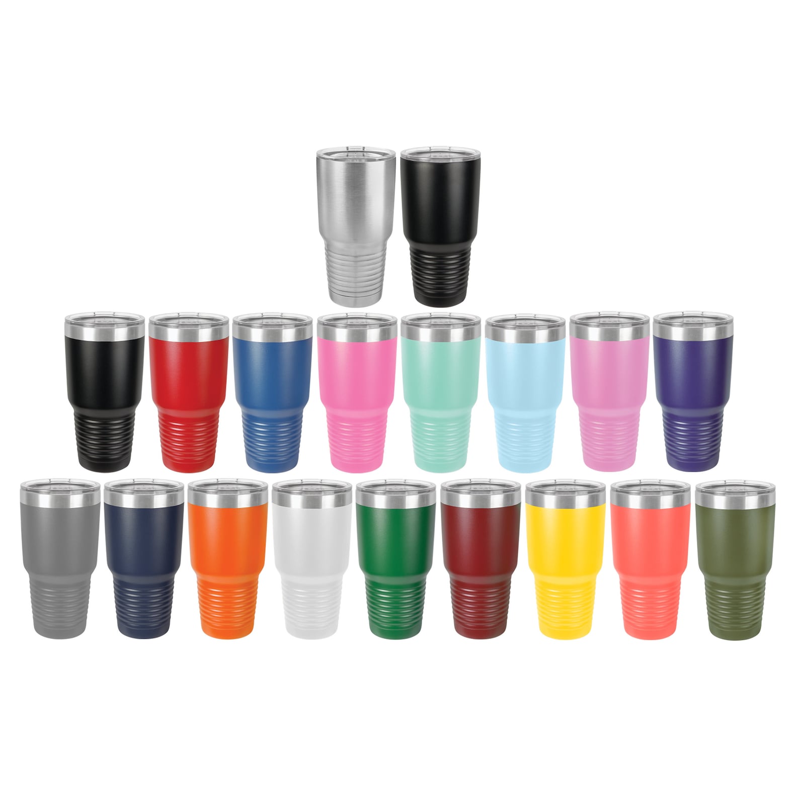 Custom Full Color Printed Tumblers With Your Logo or Image UV - Etsy