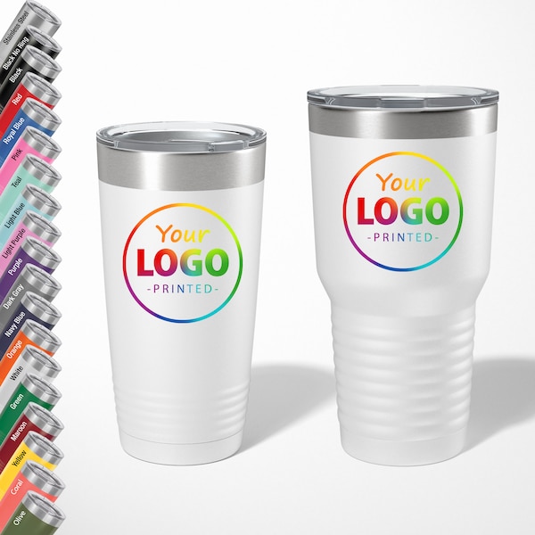 Full Color Logo Tumblers - Etsy