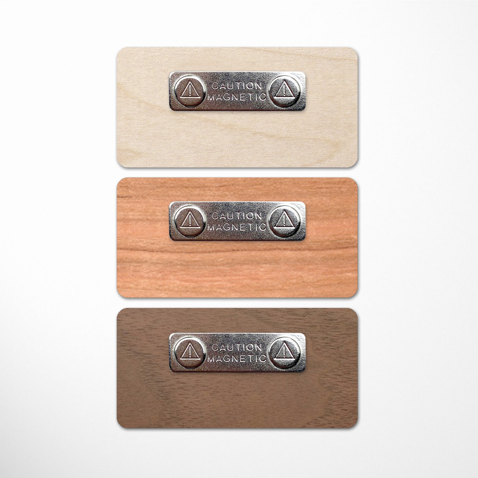 Wood Name Tag Company Name Tag Personalized Name Tag - Etsy