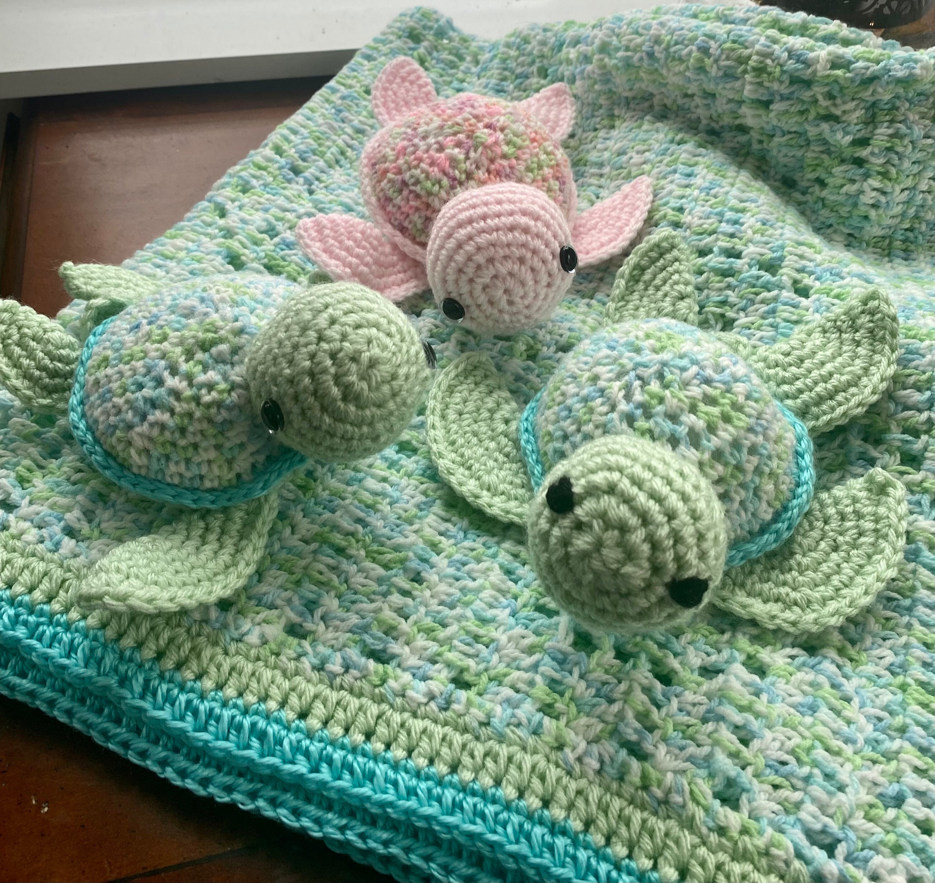 Baby Sea Turtle Rattle - Etsy