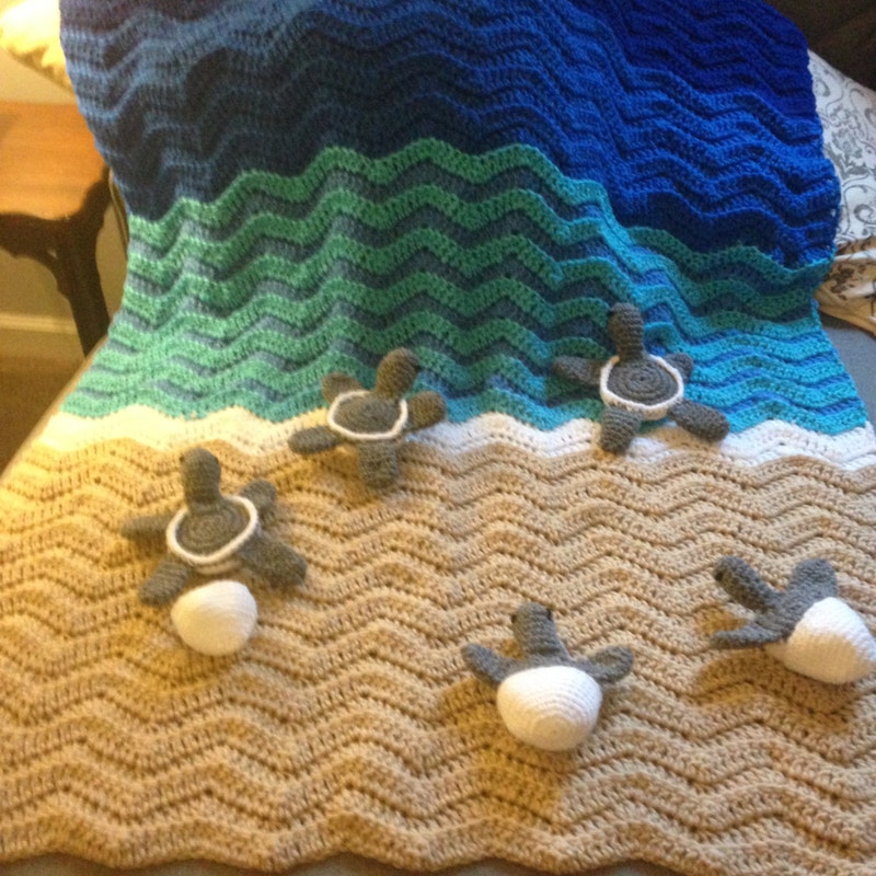 Sea Turtle Afghan Pattern - Etsy