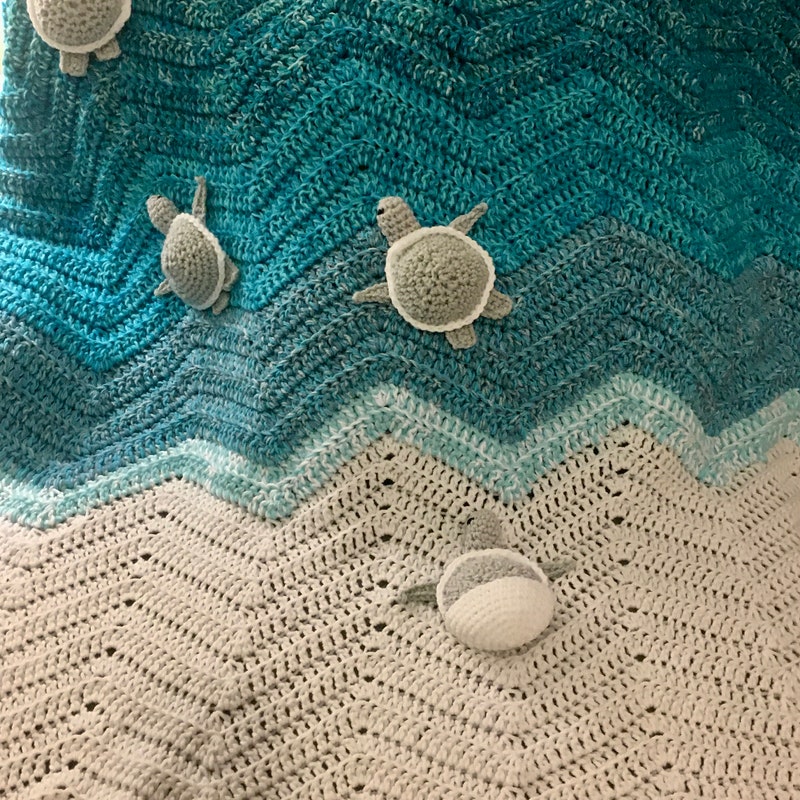 Sea Turtle Afghan Pattern - Etsy