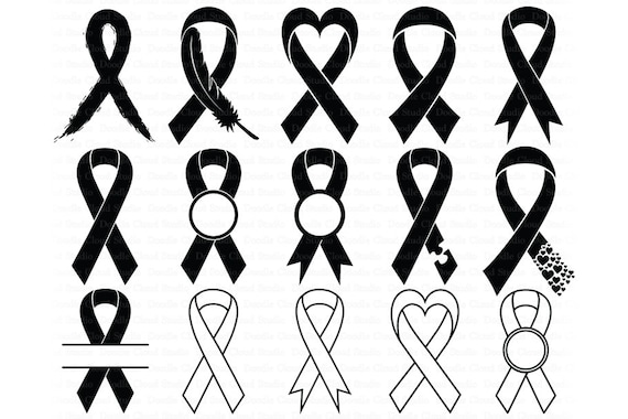 Awareness Ribbon Silhouette