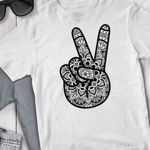 Peace Love Bundle SVG, Peace Symbol Svg, Peace Sign Mandala,heart ...