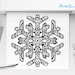 Snowflakes Mandala SVG, Snowflakes Mandala Bundle SVG Files for ...