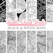 Black and White Maps Digital Paper, Vintage Old World Map, City Map ...