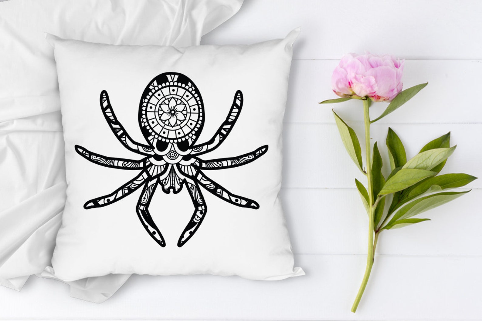 Halloween Mandala SVG, Halloween Zentangle Bundle SVG Files for ...