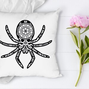 Halloween Mandala SVG, Halloween Zentangle Bundle SVG Files for ...