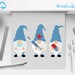 Gnomes Doctors SVG, Nurse Gnome SVG Cut Files for Silhouette Cameo and ...