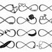 36 Infinity SVG, Infinity Bundle SVG Files for Silhouette Cameo and ...