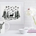 Deer SVG, Christmas Scene With Deer Bundle SVG, Winter Scene With Deer ...