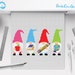School Gnome SVG Files for Silhouette Cameo and Cricut. Student Gnomes ...