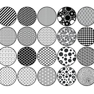 75 Circle Patterns SVG Bundle, Background Pattern SVG Cut Files for ...