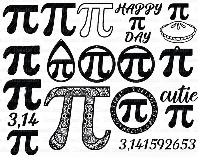 Pi SVG, Pi Sign SVG, Math Pi SVG, Pi Math Graphics Svg, Pi Cut File ...