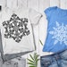 Snowflakes Mandala SVG, Snowflakes Mandala Bundle SVG Files for ...