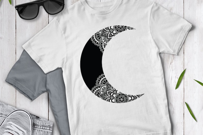 Moon Bundle SVG, Cat and Moon, Fairy Moon Svg, Half Moon, Full Moon ...