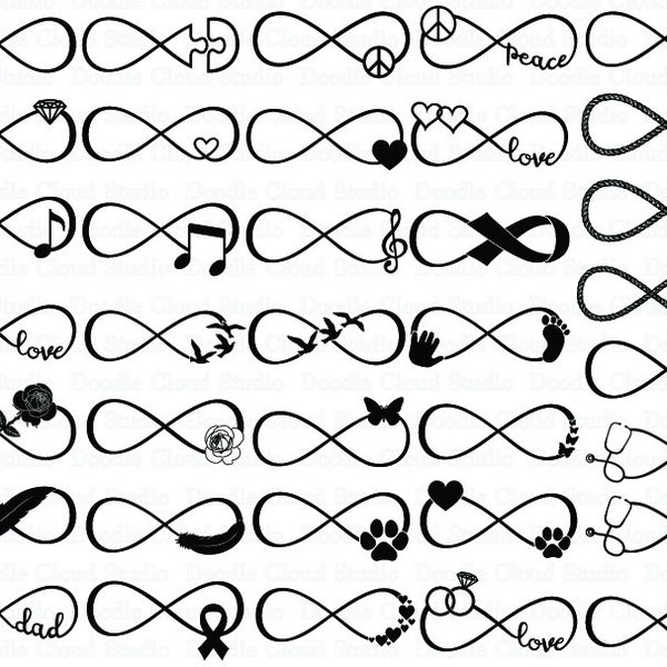 Infinity Symbol Ring - Etsy