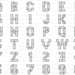 Alphabet SVG, Numbers SVG, Building Blocks Alphabet and Numbers ...