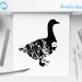 Goose SVG, Floral Goose SVG Files for Silhouette Cameo and Cricut ...