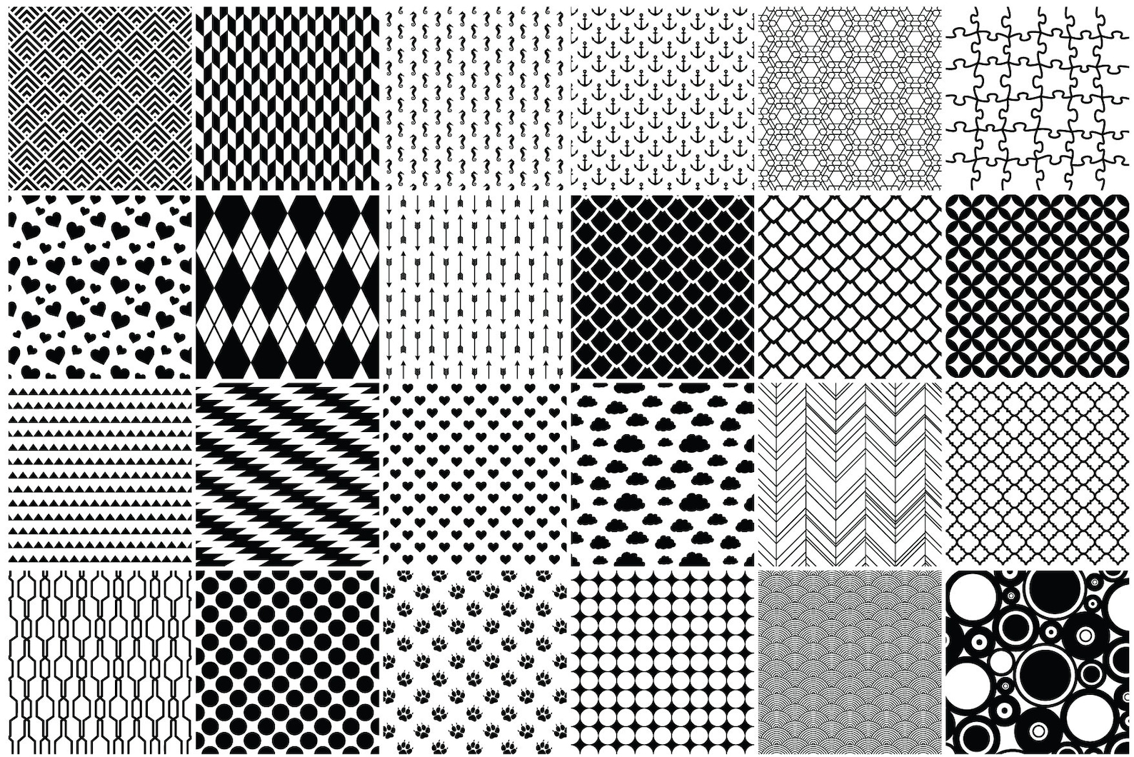 75 Patterns SVG Bundle, Background Pattern SVG Cut Files for Cricut and ...
