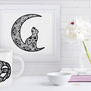 Halloween Mandala SVG, Halloween Zentangle Bundle SVG Files for ...