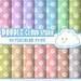 Watercolor Paws Digital Paper, Paw Prints Pattern, Digital Paws, Pastel ...