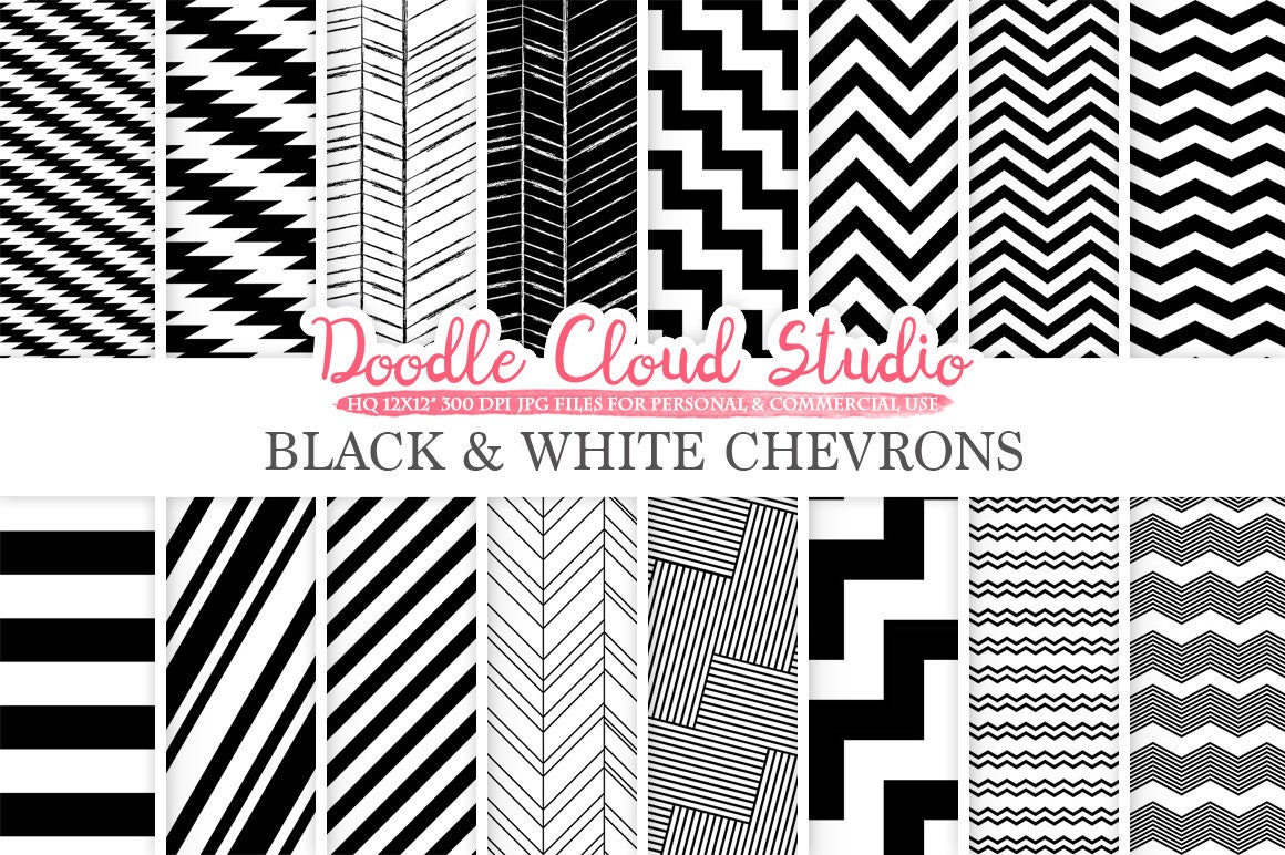 Black Chevron Background