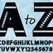 Football Alphabet & Numbers SVG Files for Silhouette and Cricut ...