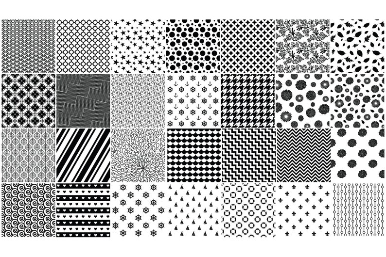 75 Patterns SVG Bundle Background Pattern SVG Cut Files for | Etsy