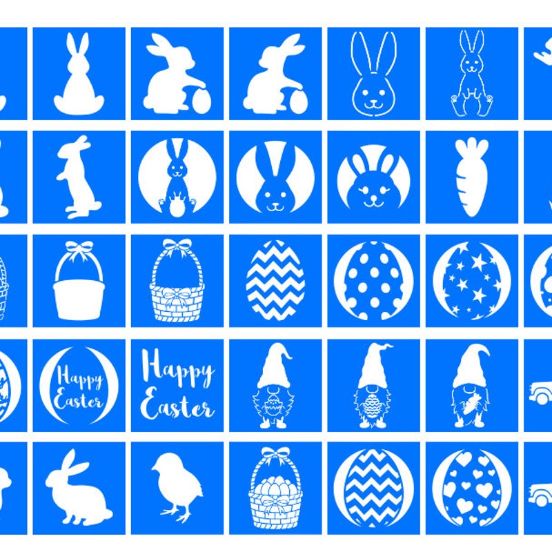Easter Stencils - Etsy