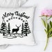 Deer SVG, Christmas Scene With Deer Bundle SVG, Winter Scene With Deer ...